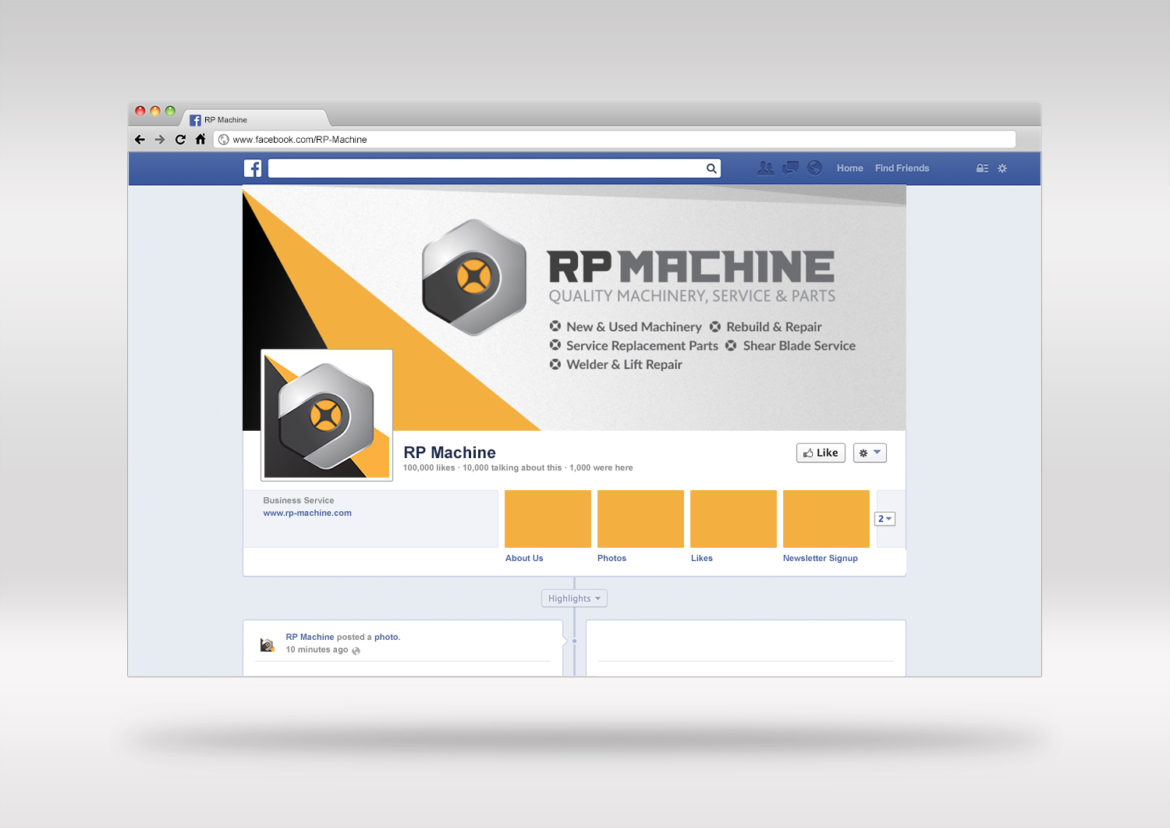 RP Machine Branding - R&J Strategic Communications