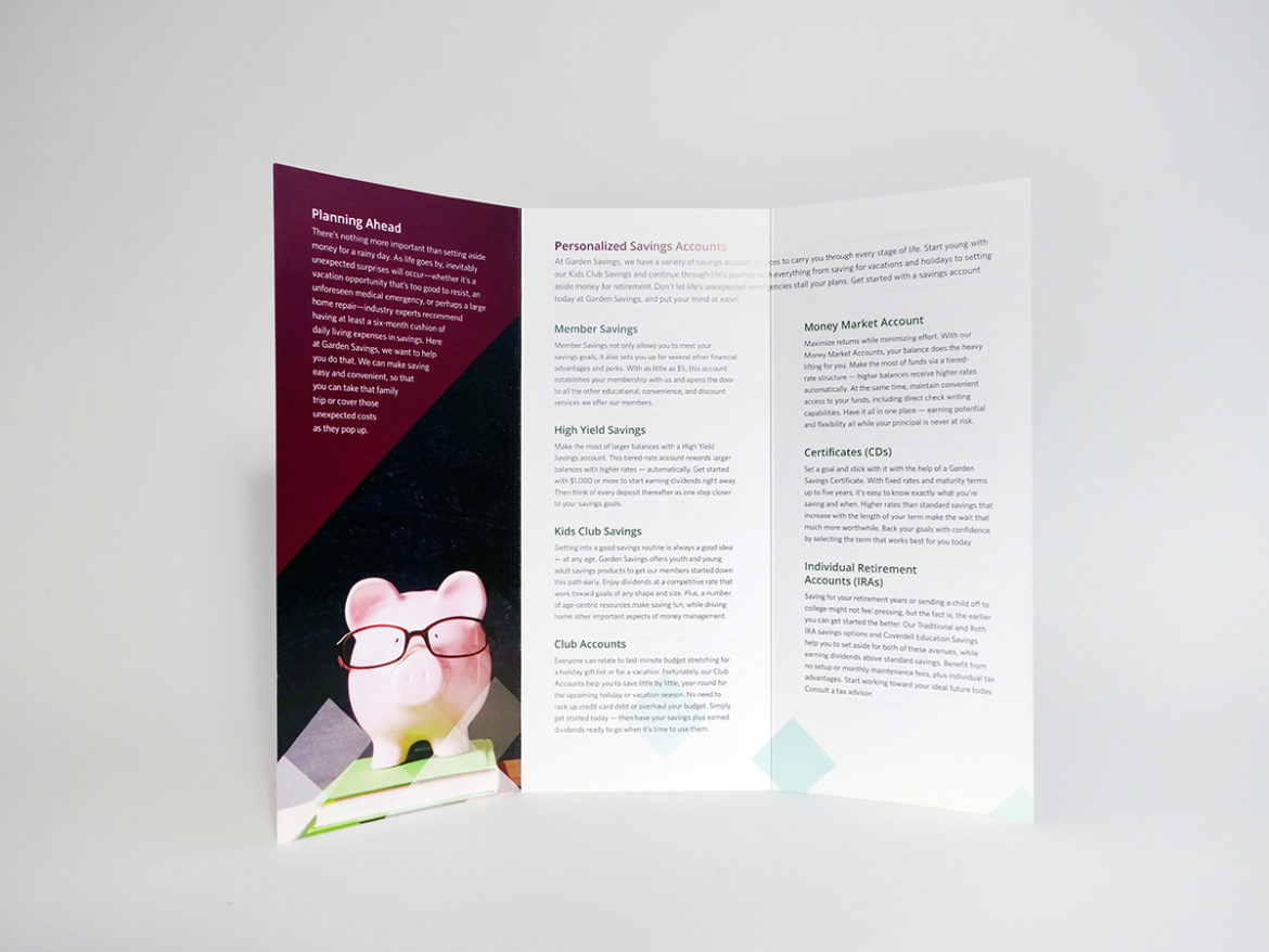 Garden Savings Federal Credit Union Brochures - R&J Strategic ...