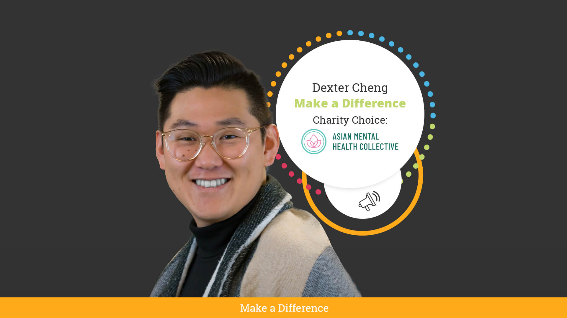 Dexter Cheng Receives Make a Difference Award